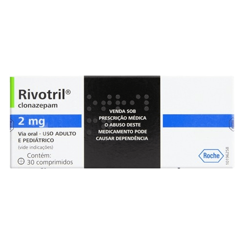 RIVOTRIL COMPRIMIDO 2MG 30CP