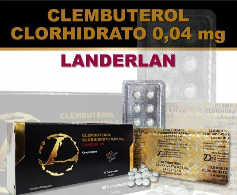 CLEMBUTEROL 0.04 MG LANDERLAN (50 Comprimidos)